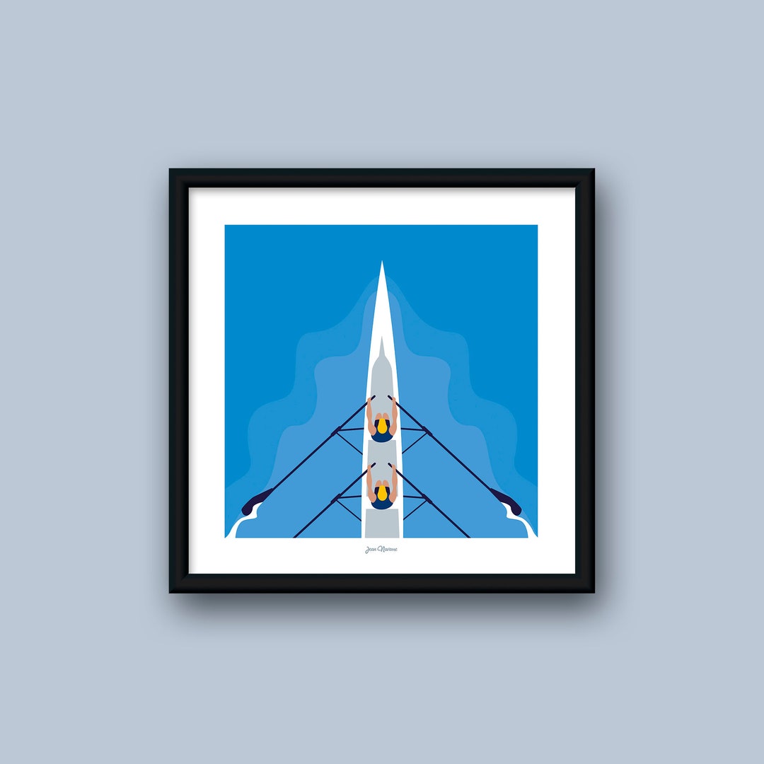 Rowing Poster / Sport Poster / Decorative Poster - Etsy