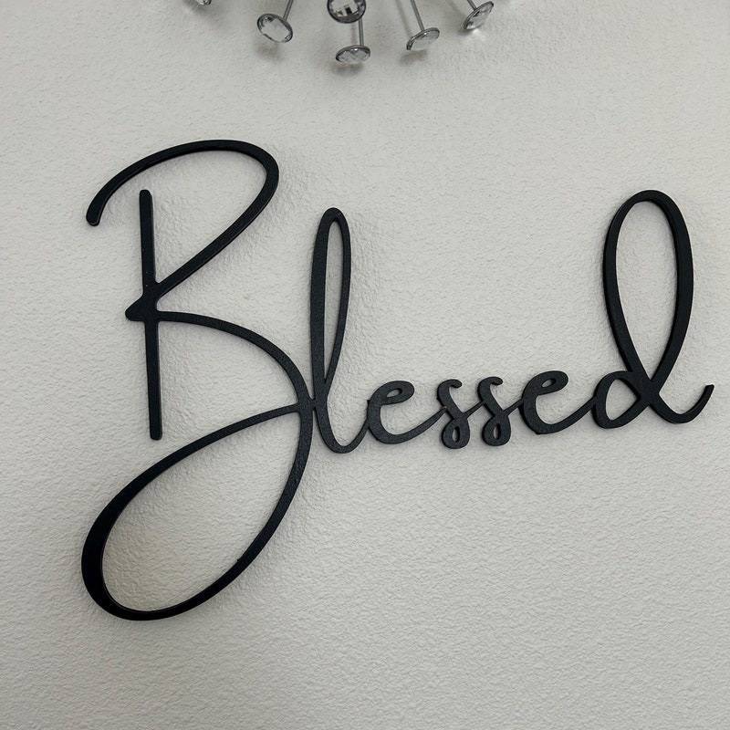 Blessed Sign - Etsy