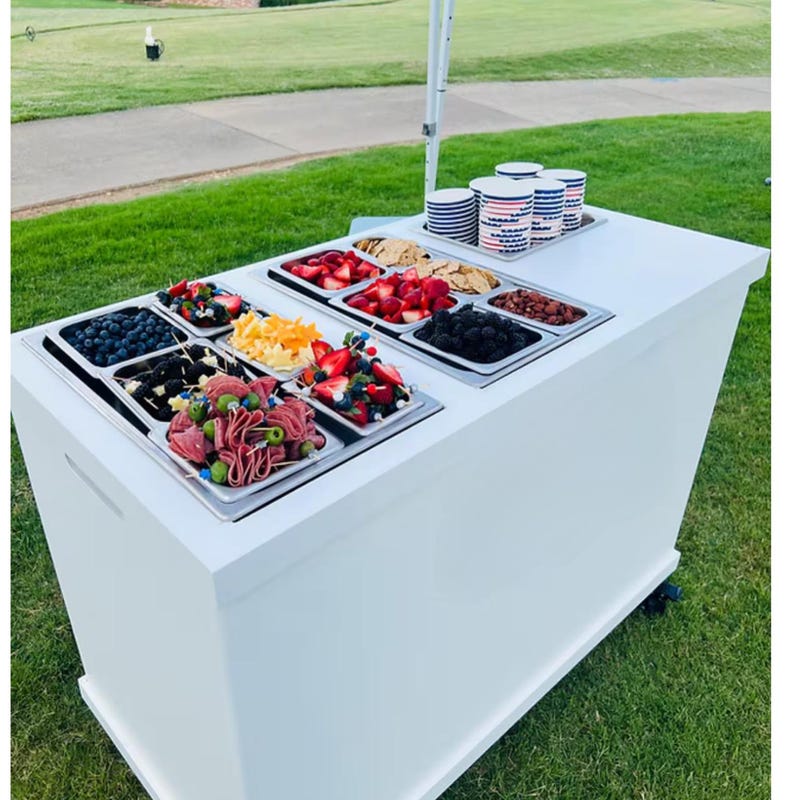 Mobile Charcuterie Cart - Etsy