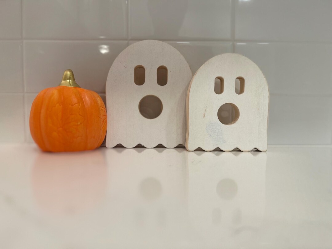 Personalized Ghost Standing Wood Ghost, Halloween Ghost,halloween ...