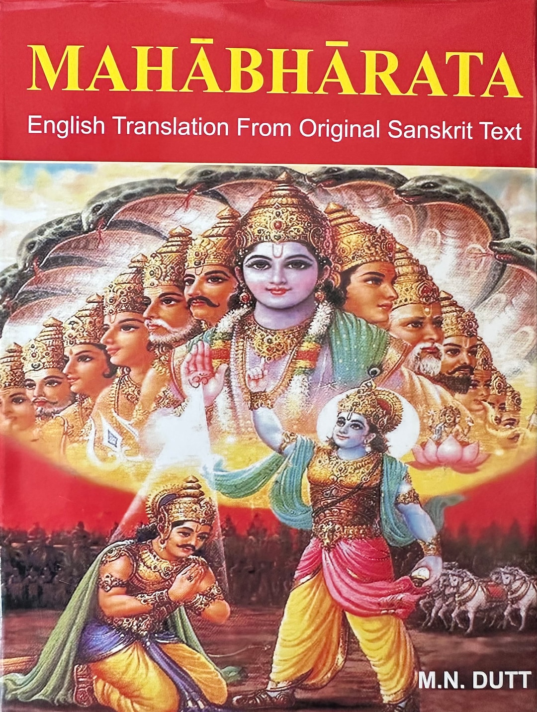 Mahabharata of Vyasa: Sanskrit Text With English Translated According ...