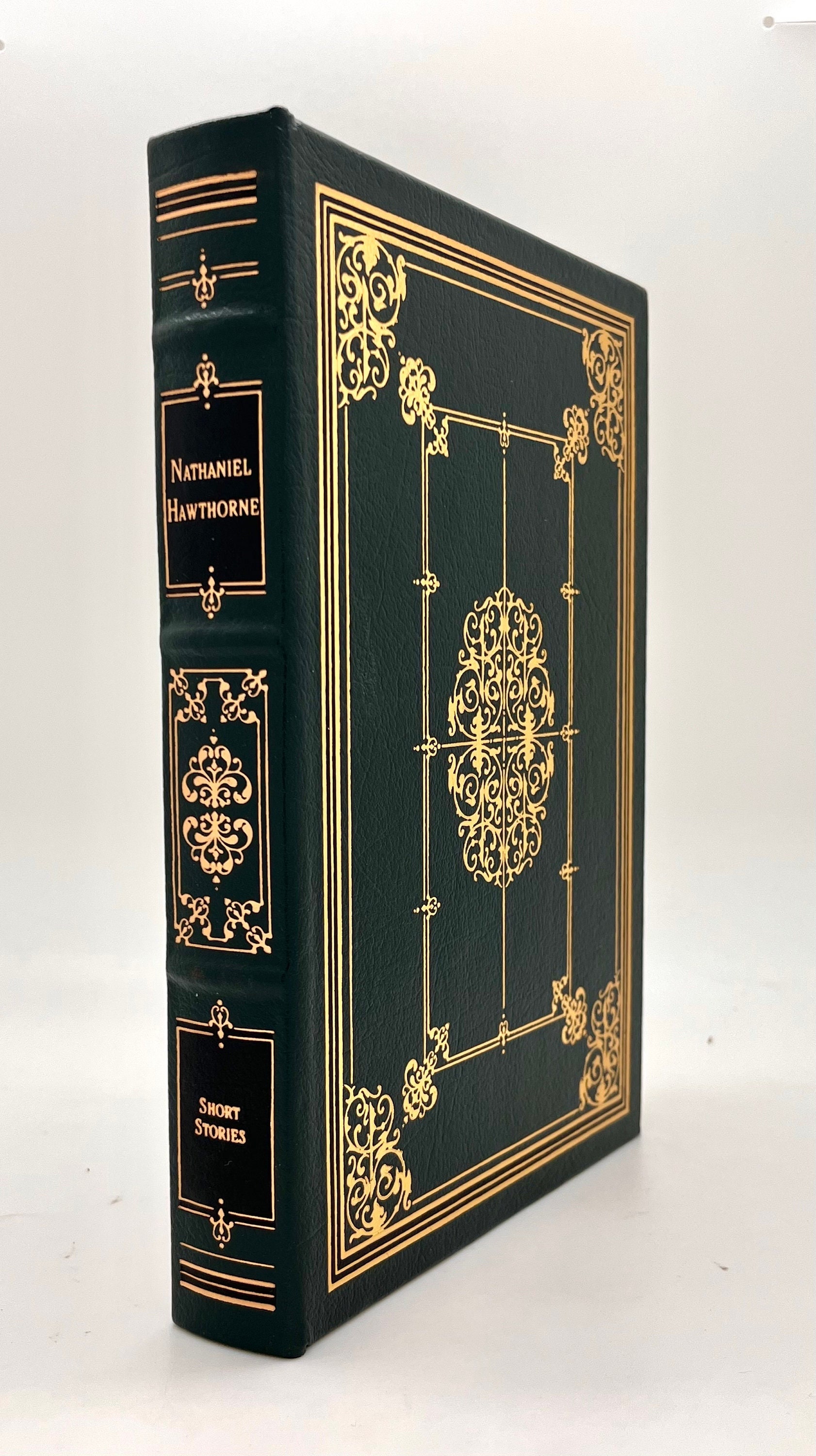 Rare Leather Nathaniel Hawthorne’s Short Stories, Gilded Full Leather ...