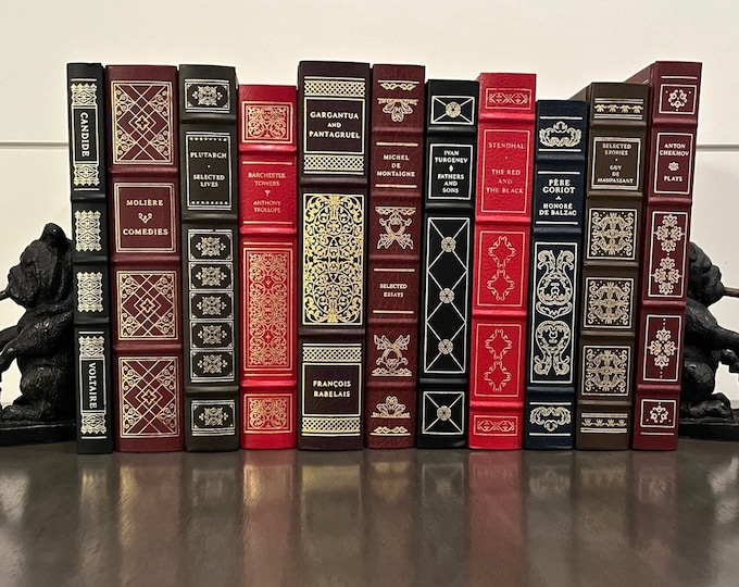 Vintage Franklin Library Books, the Classics, 1979-1985, Gilded ...
