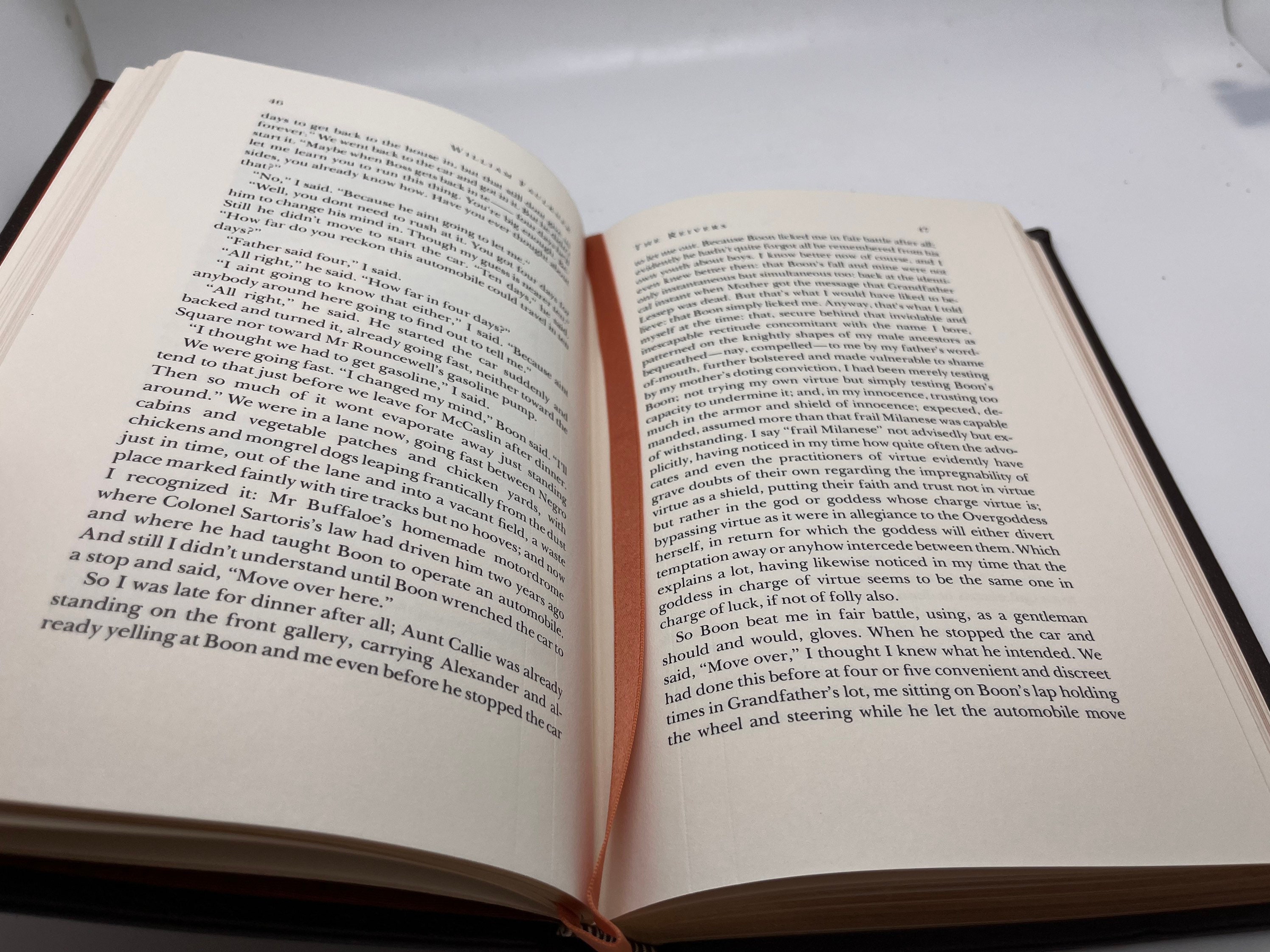 Leather the Reivers by William Faulkner, 1983, Vintage Gilded Full ...