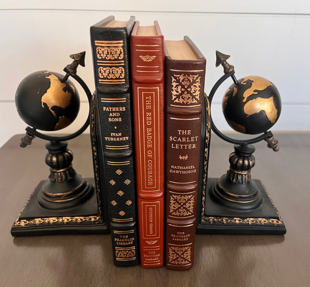 Vintage Leather Gilded Franklin Library Books, the Classics, 1978- 1981 ...