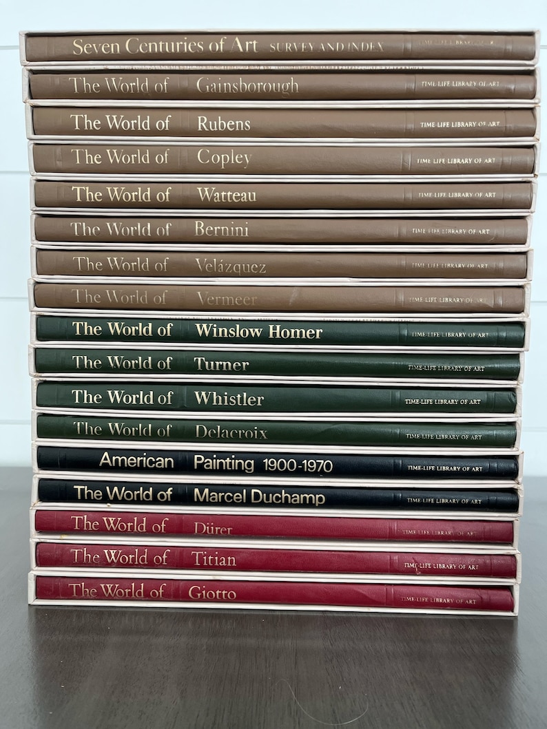 Time Life Library of Art Set 17 Volumes From Time-life Books, New York ...