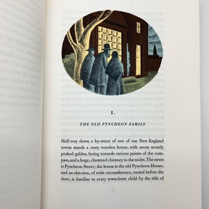 Vintage Leather the House of the Seven Gables by Nathaniel Hawthorne A ...