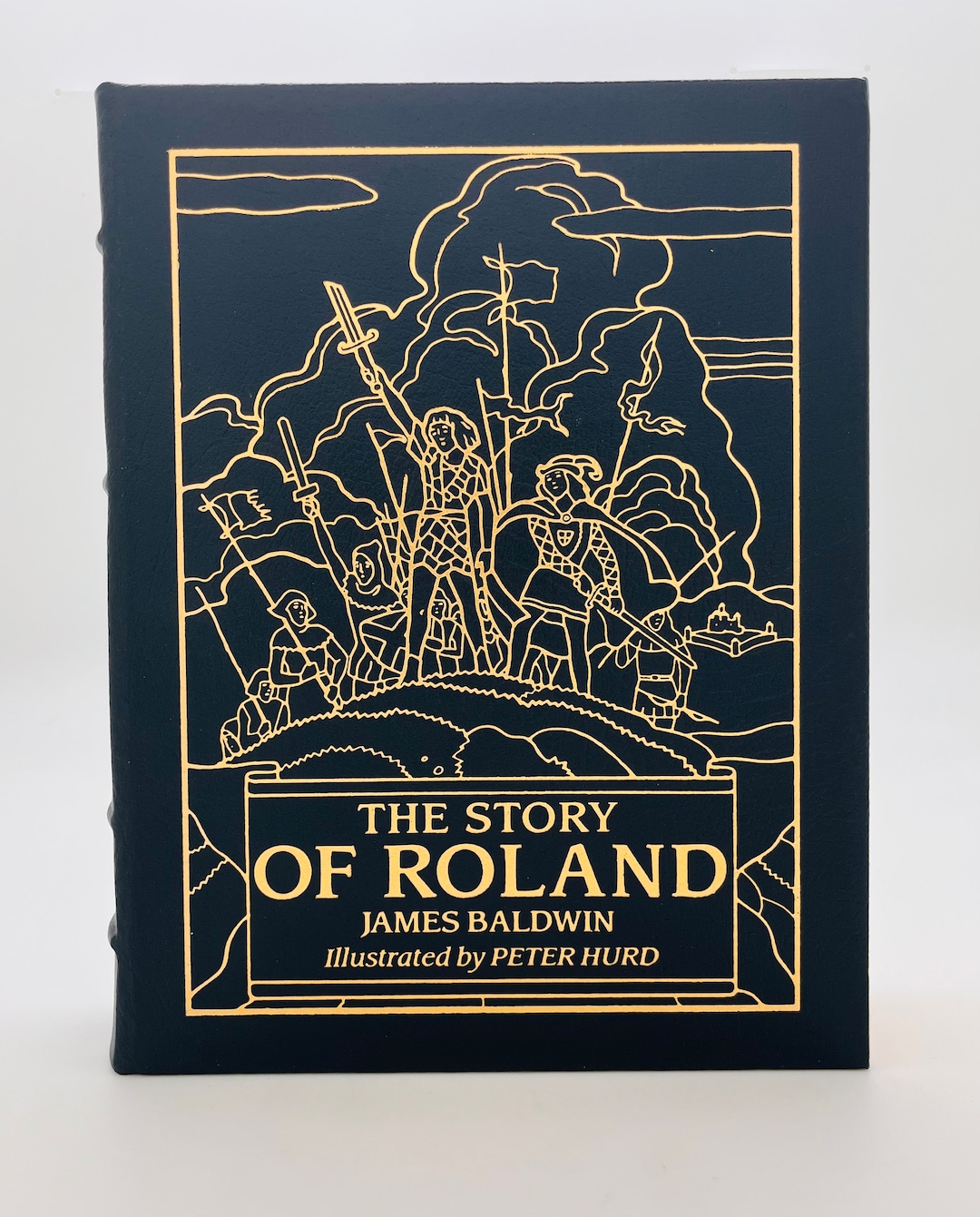 Rare Leather the Story of Roland by James Baldwin Gilded Full Leather ...