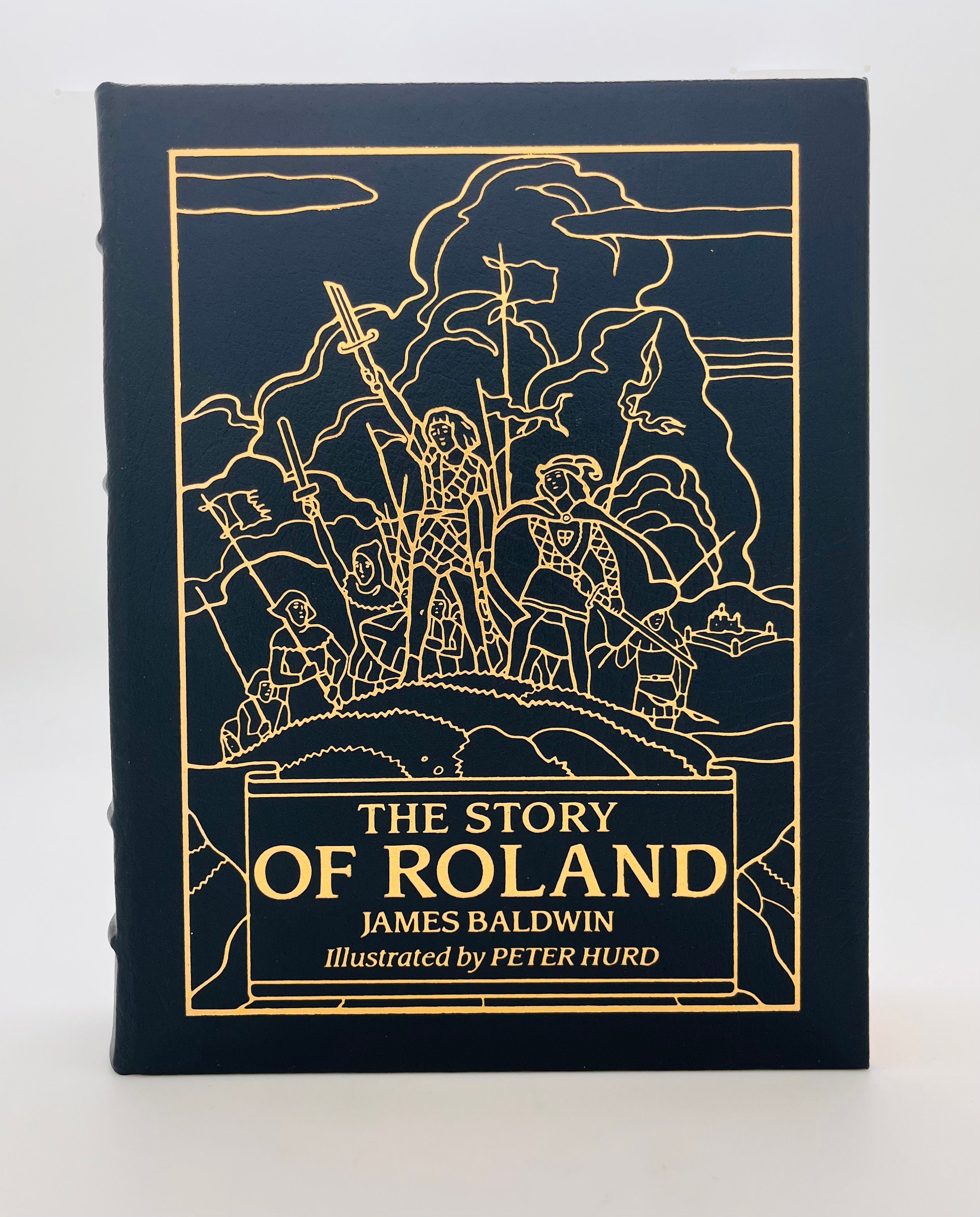 Rare Leather the Story of Roland by James Baldwin Gilded Full Leather ...