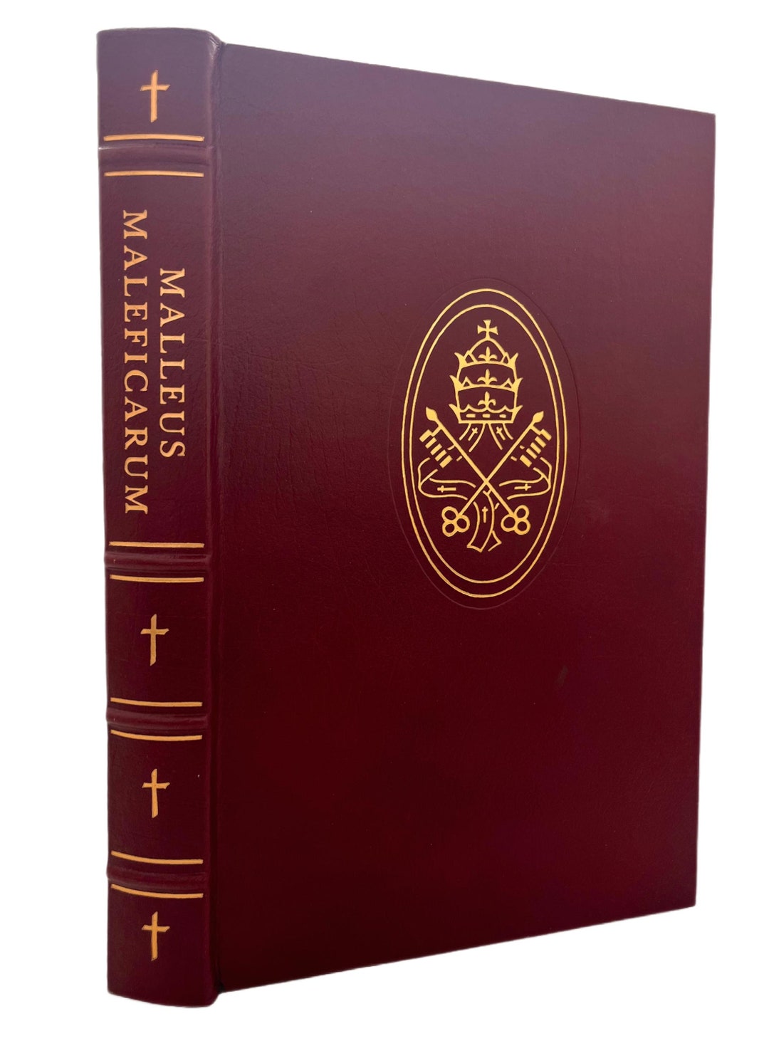 Leather Witchcraft Book: MALLEUS MALEFICARUM or the Hammer of the ...