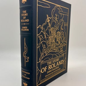 Rare Leather the Story of Roland by James Baldwin Gilded Full Leather ...