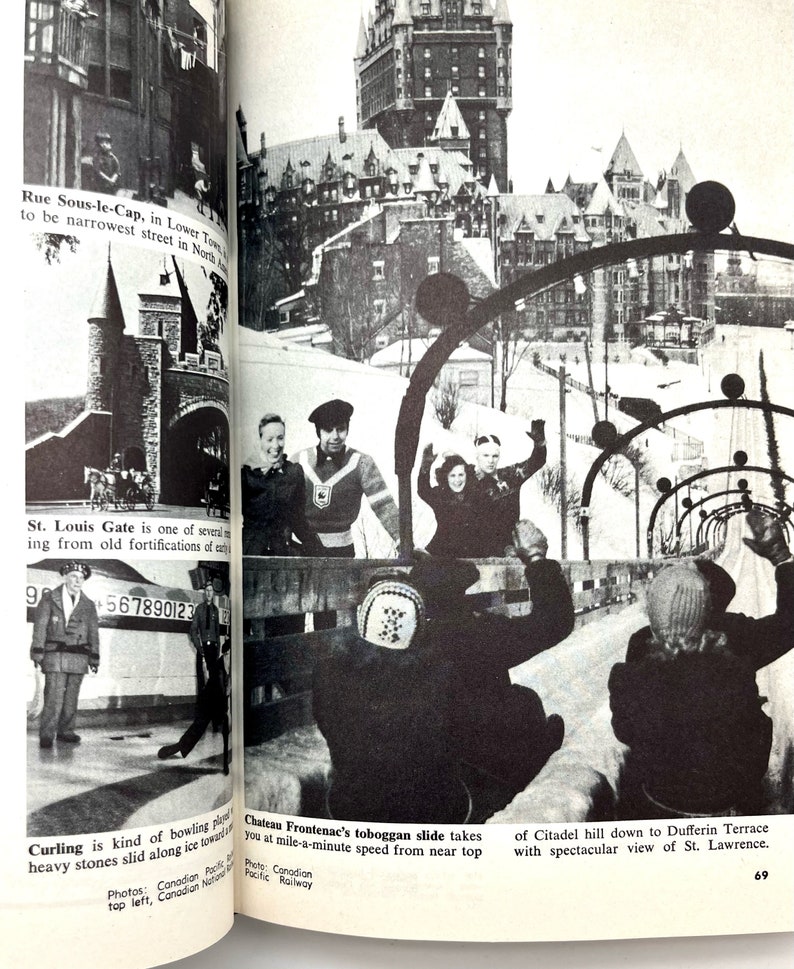 Vintage Travel Books of Photographs From 1950s and Before, Round the ...