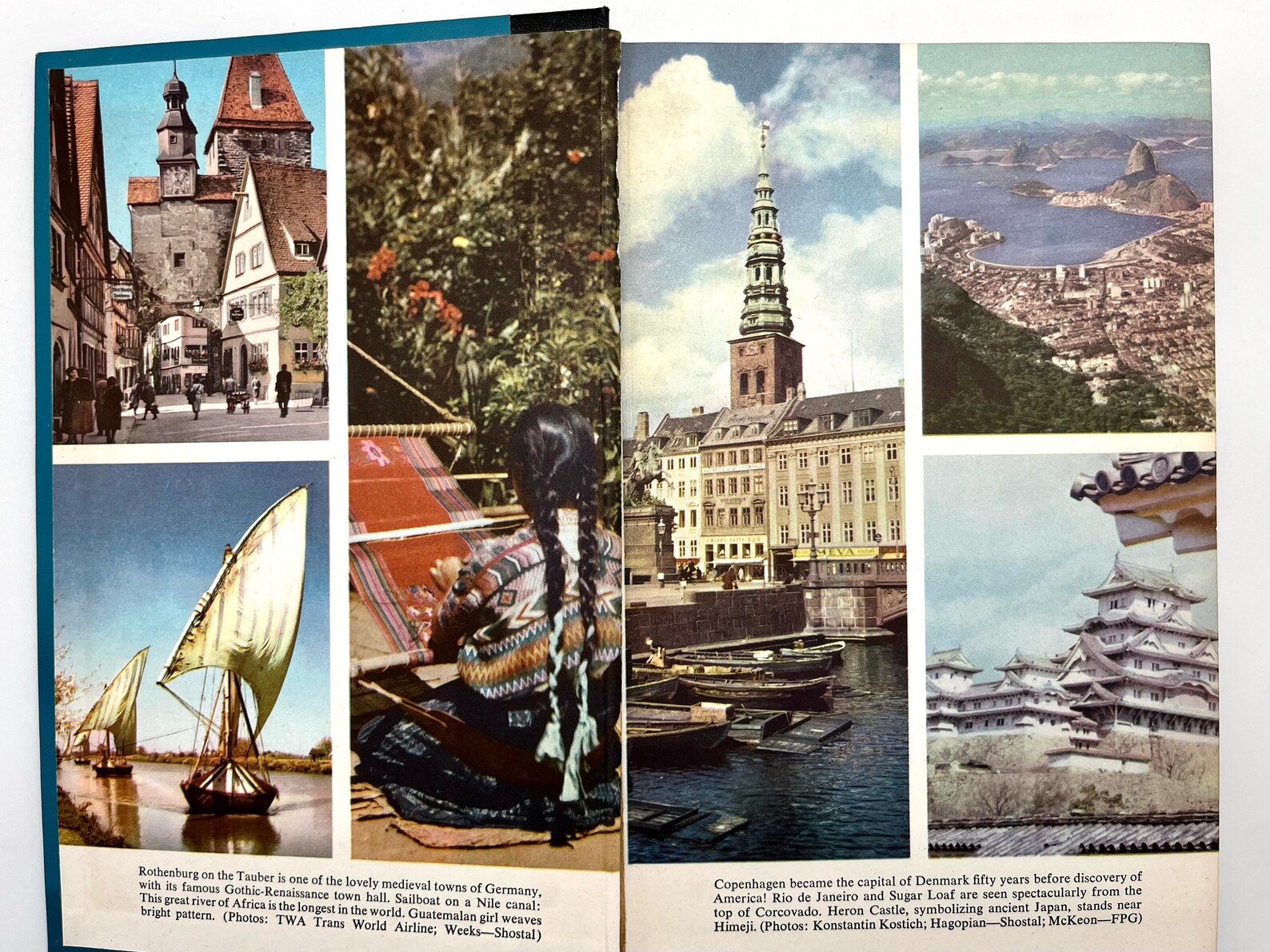 Vintage Travel Books of Photographs From 1950s and Before, Round the ...