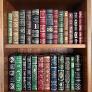 Vintage Leather Gilded Franklin Library Full Leather Collectors Edition ...