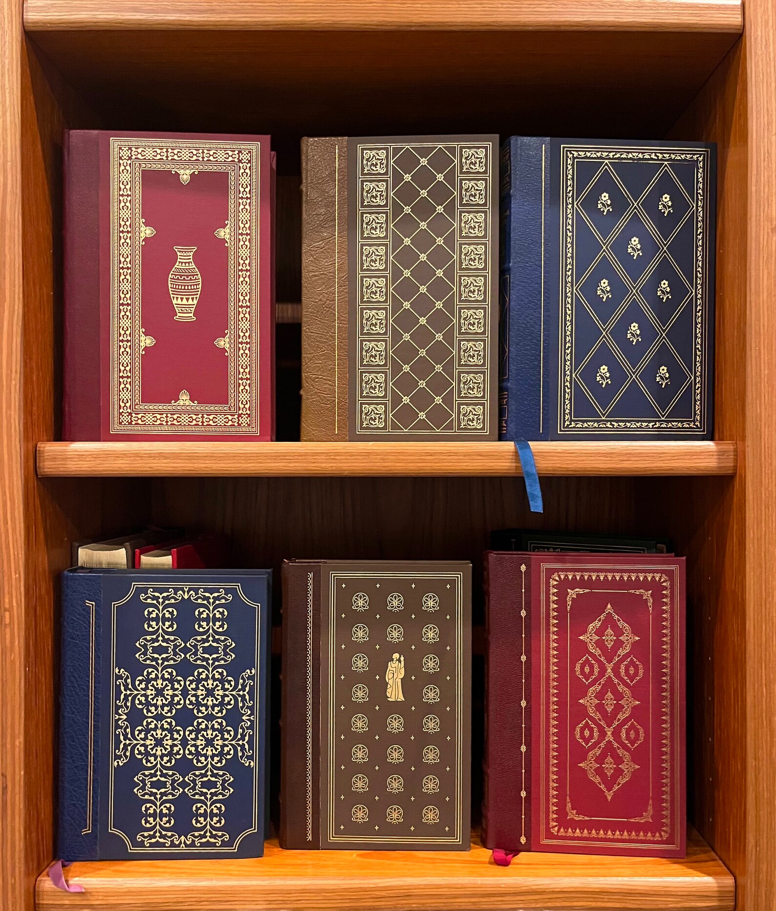 Leather Gilded Classic Books 1979-1984 Vintage Quarter - Etsy