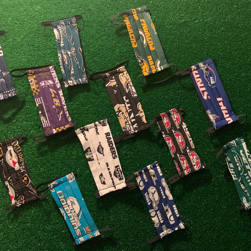 Dallas Cowboys Face Mask - Etsy