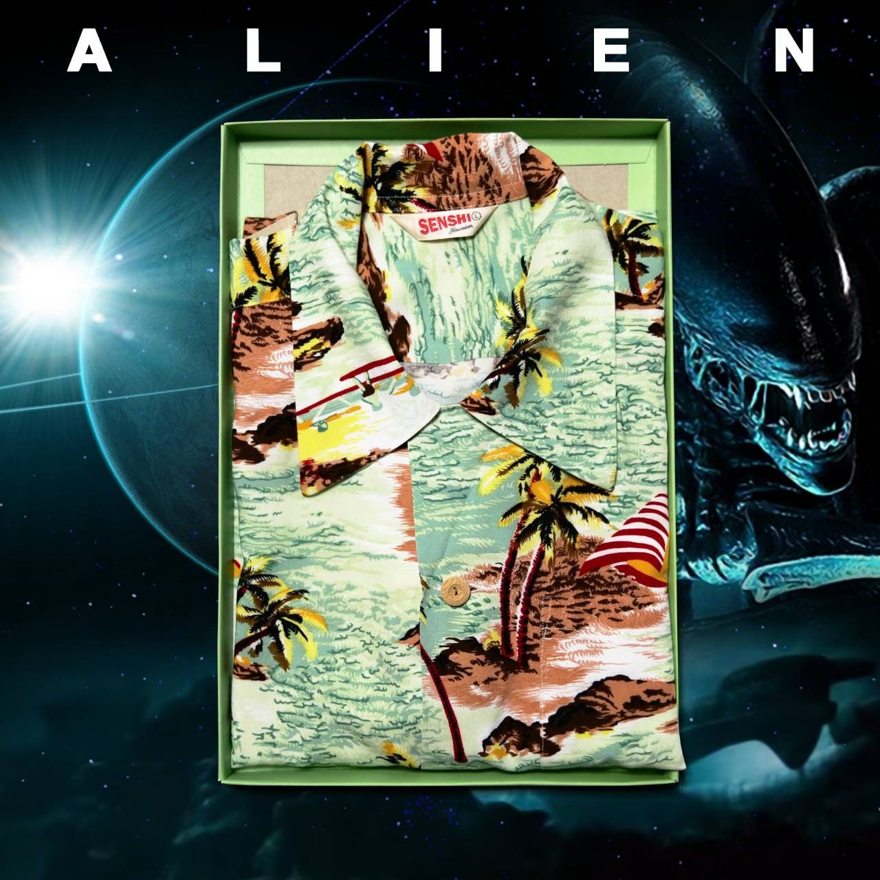 Alien: Harry Dean Stanton’s Tropical Shirt as Brett ALIEN 1979 HAWAII ...