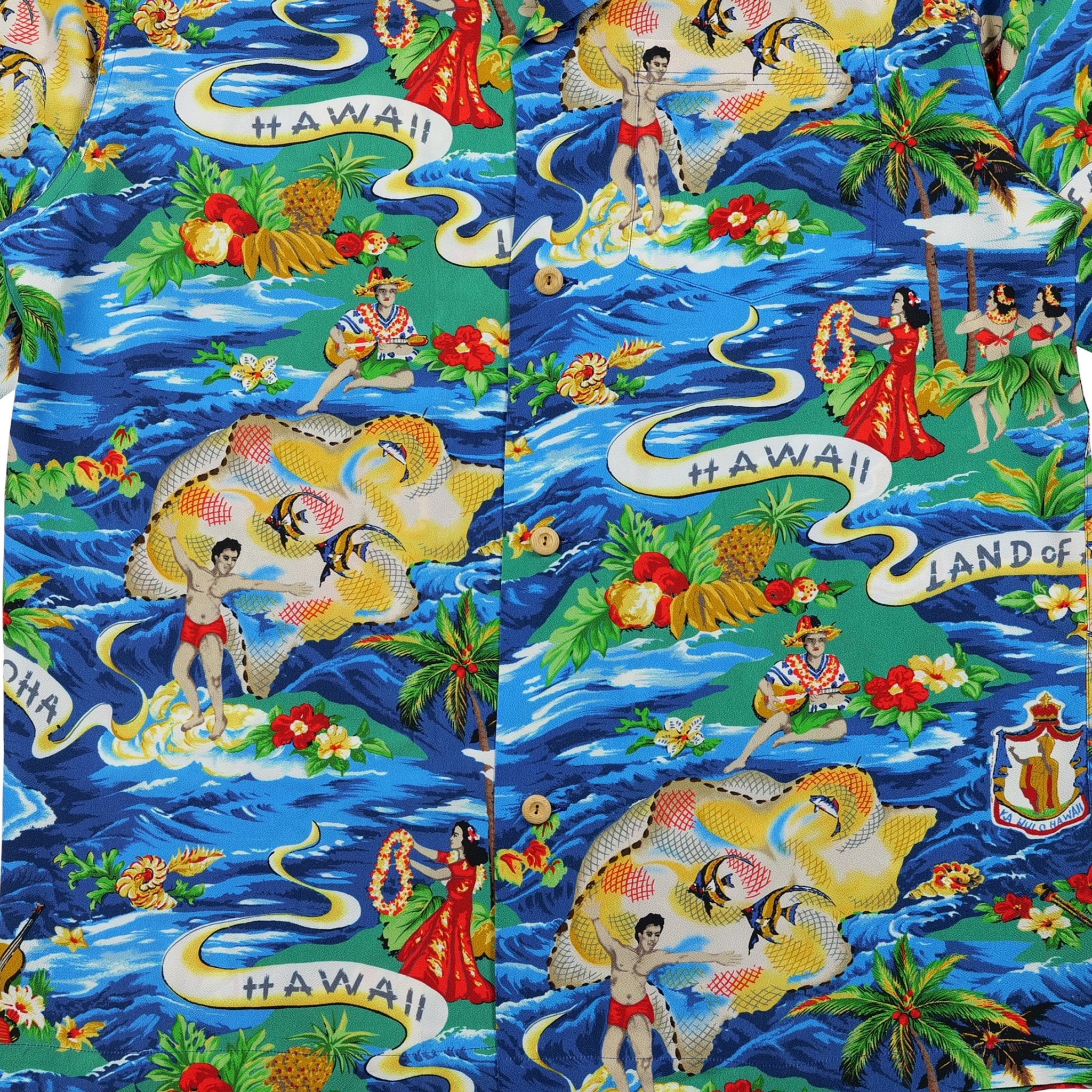Land of Aloha Hawaiian Shirt (original Genuine 100%) - Etsy