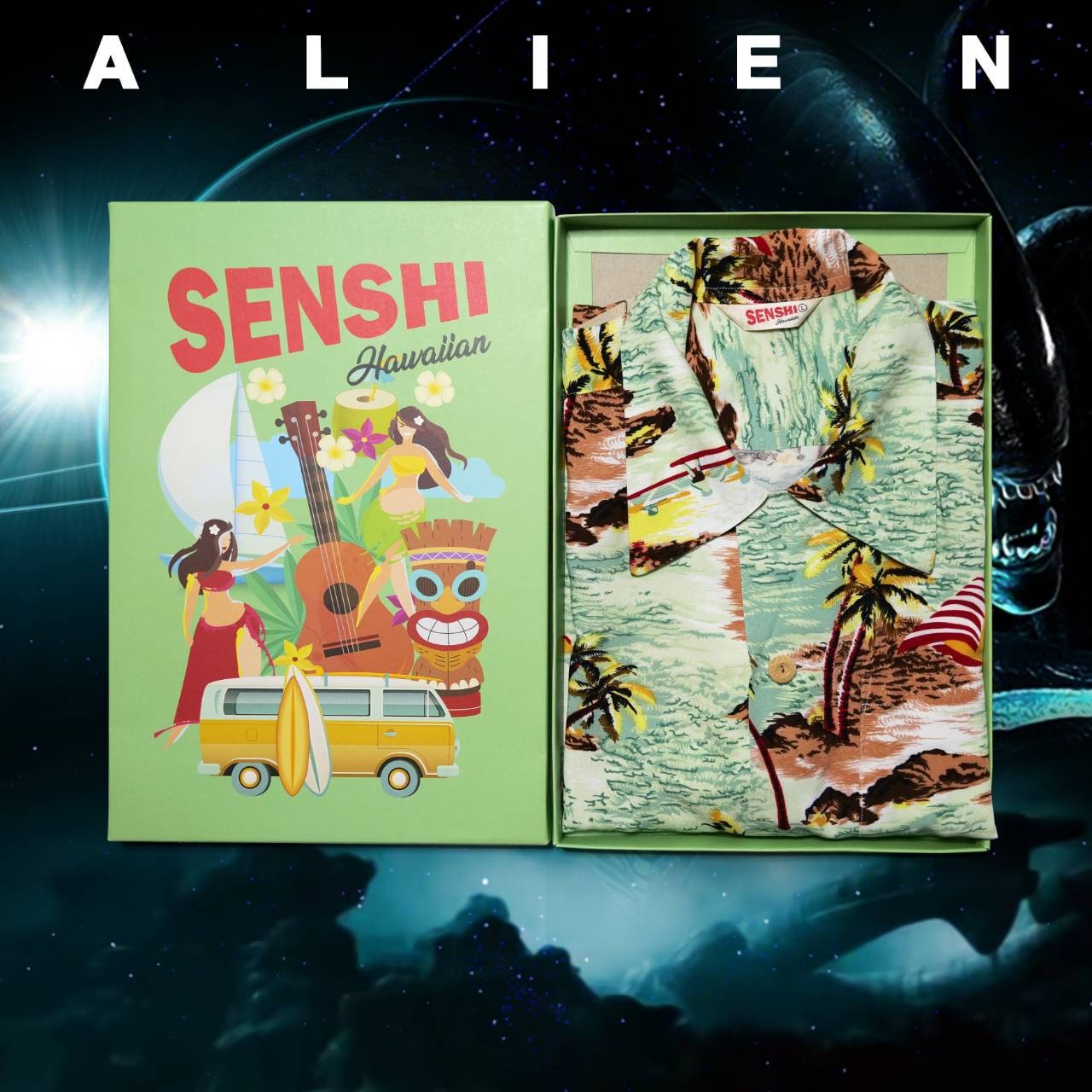 Alien: Harry Dean Stanton’s Tropical Shirt as Brett ALIEN 1979 HAWAII ...