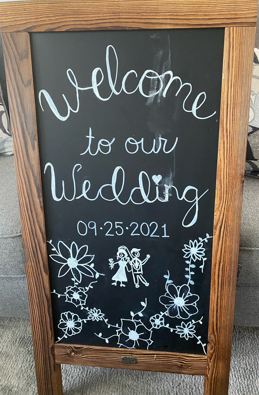 Customizable Chalkboard Signs for Events - Etsy