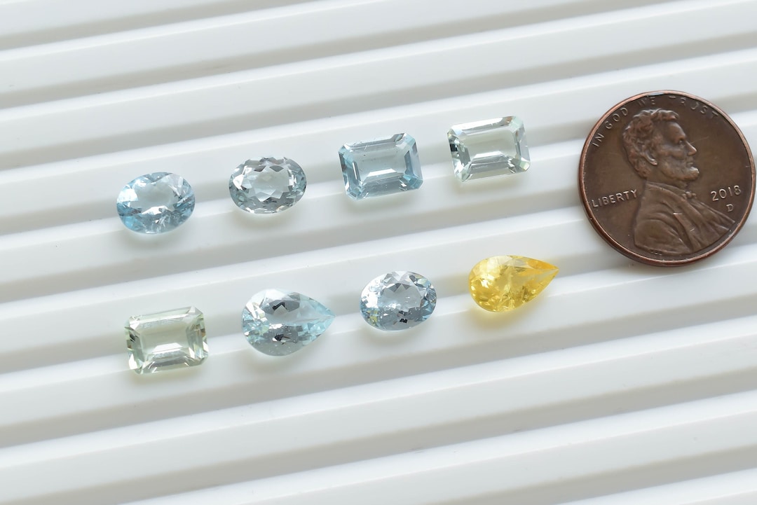 Mix Beryl Mix Cut Stone Faceted Natural Gemstone | Mix Beryl for ...