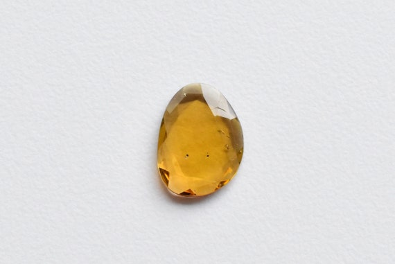 Petro Color Tourmaline Uneven Faceted Cab Stone 13x10x2.5 mm | Etsy