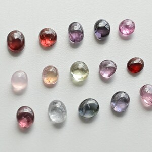 Burmese Multi Spinel Smooth Tumble Natural Gemstone | Spinel for ...