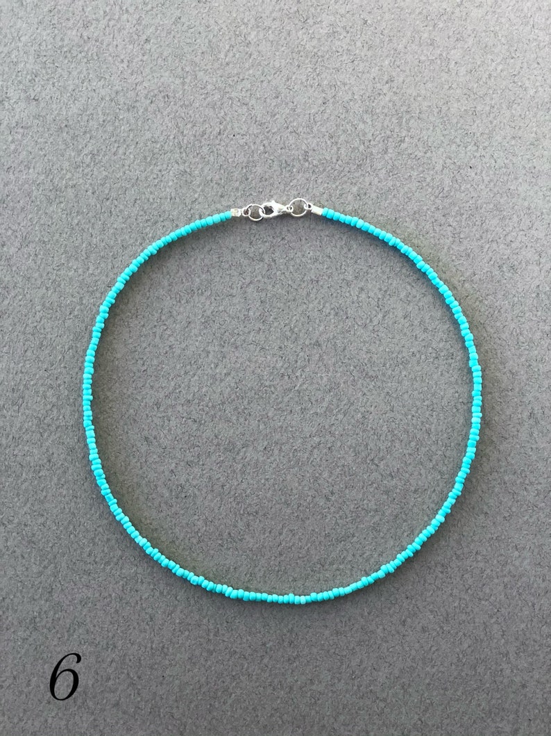 Seed Bead Choker Necklace - Etsy