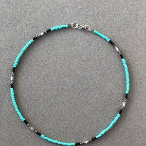 Seed Bead Choker Necklace - Etsy