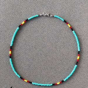 Seed Bead Choker Necklace - Etsy