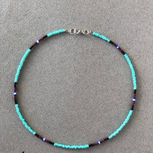 Seed Bead Choker Necklace - Etsy