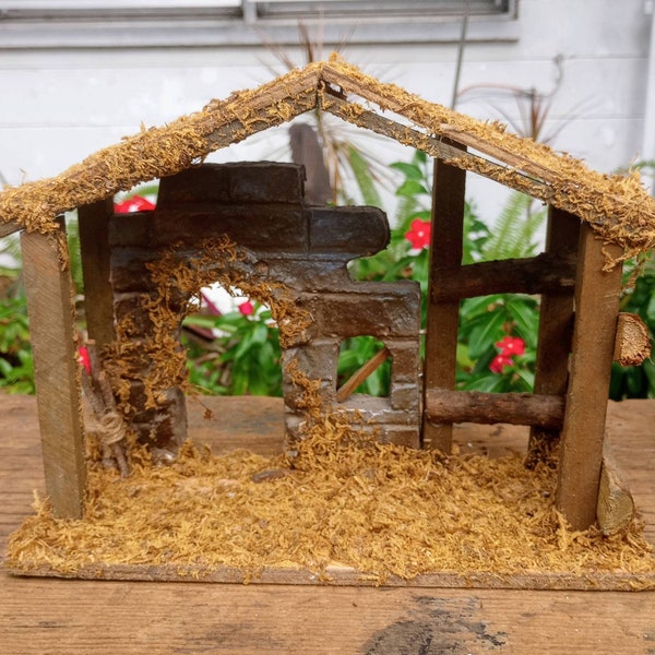 Nativity Creche - Etsy