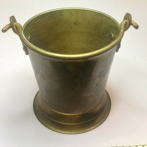 Brass Bucket - Etsy