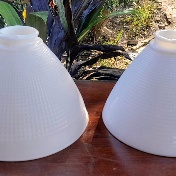 Milk Glass Shades - Etsy