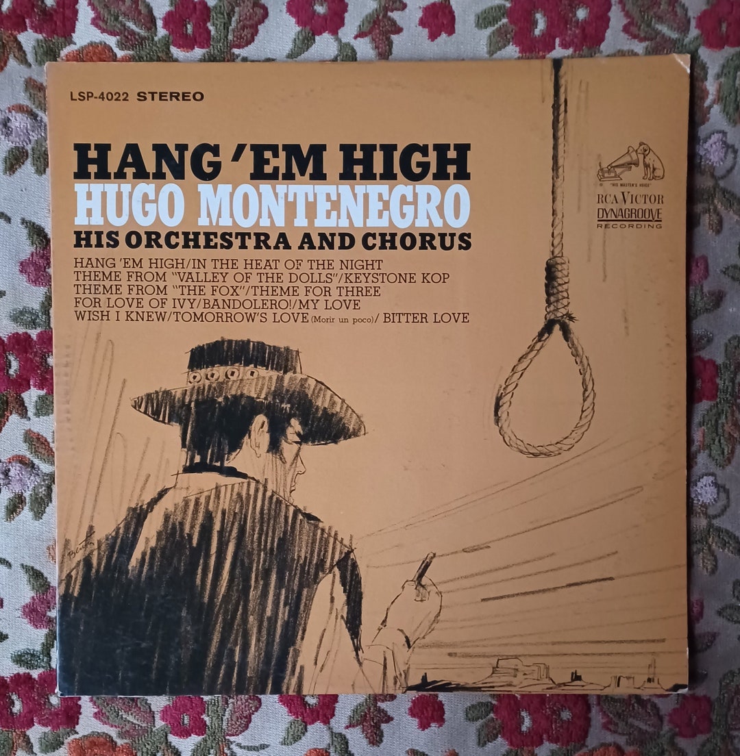 Hugo Montenegro - Hang 'em High 1968 LP, Various Film Soundtracks - Etsy