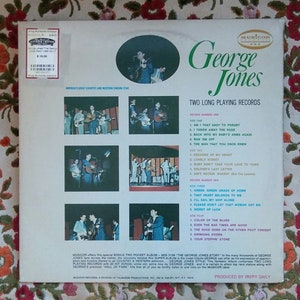 George Jones - the George Jones Story 1968 Dbl LP - Etsy
