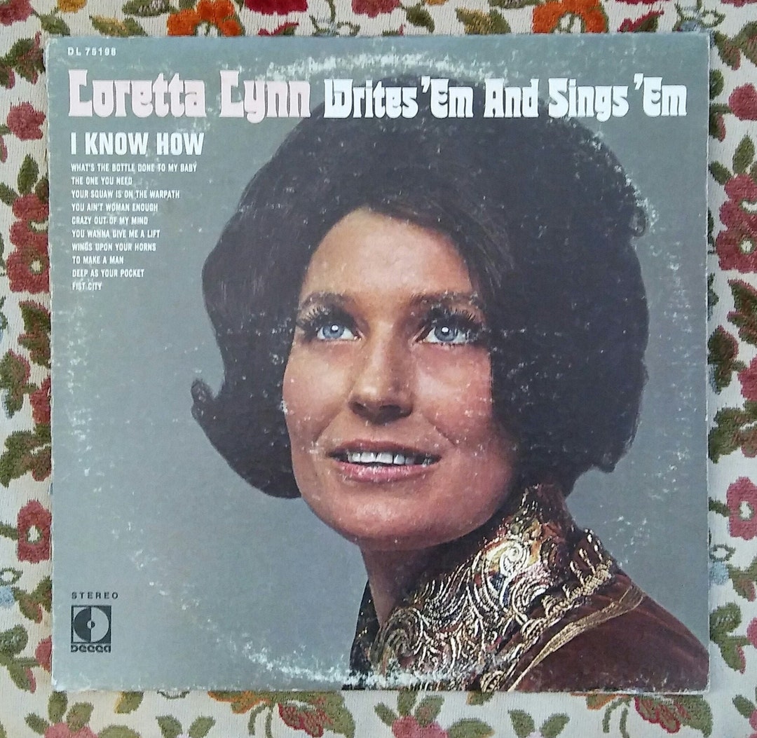 Loretta Lynn - Writes Em and Sings Em 1970 LP - Etsy