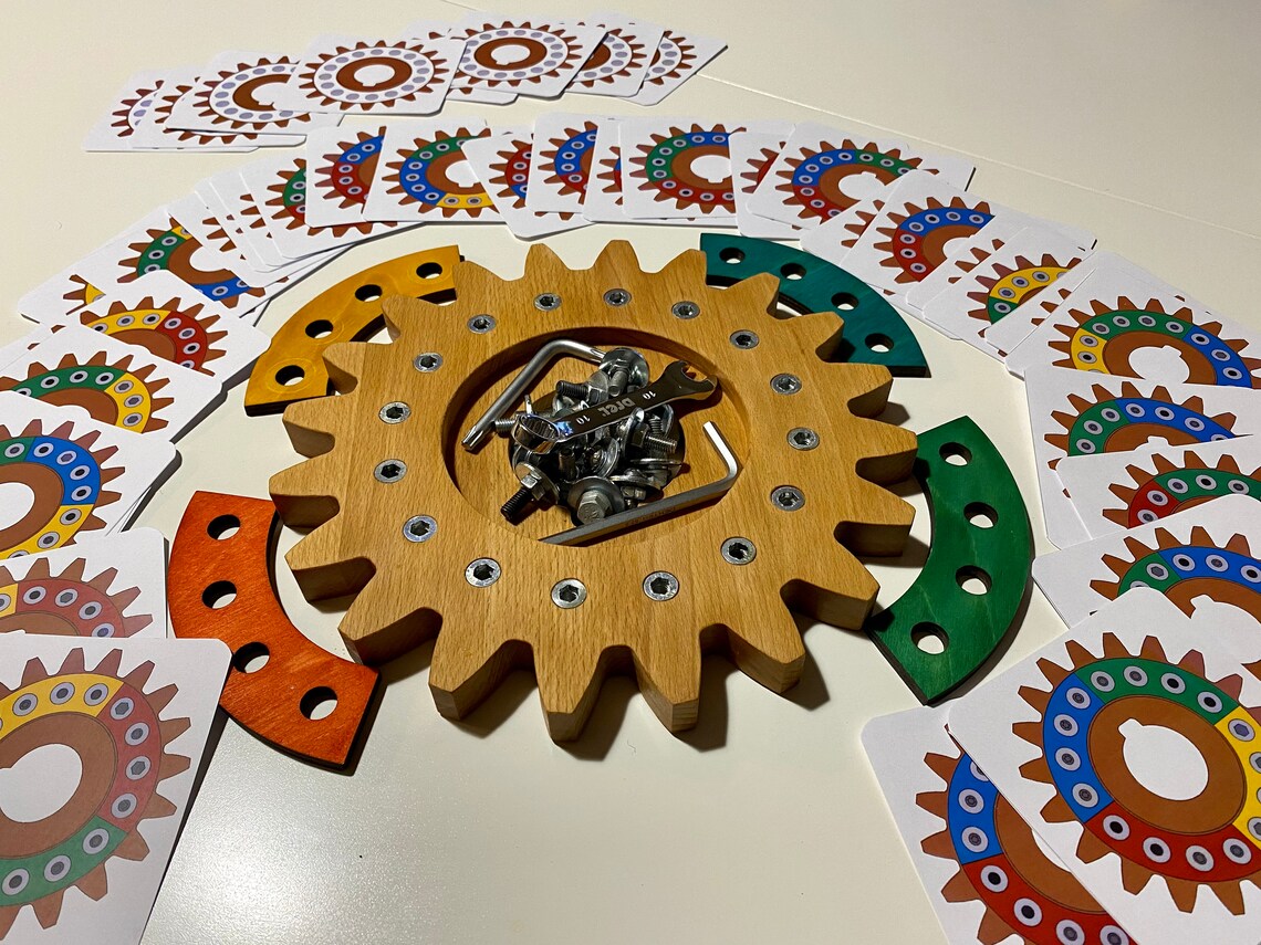 Busy Puzzle Montessori Busy Board Basic Skills Educational - Etsy