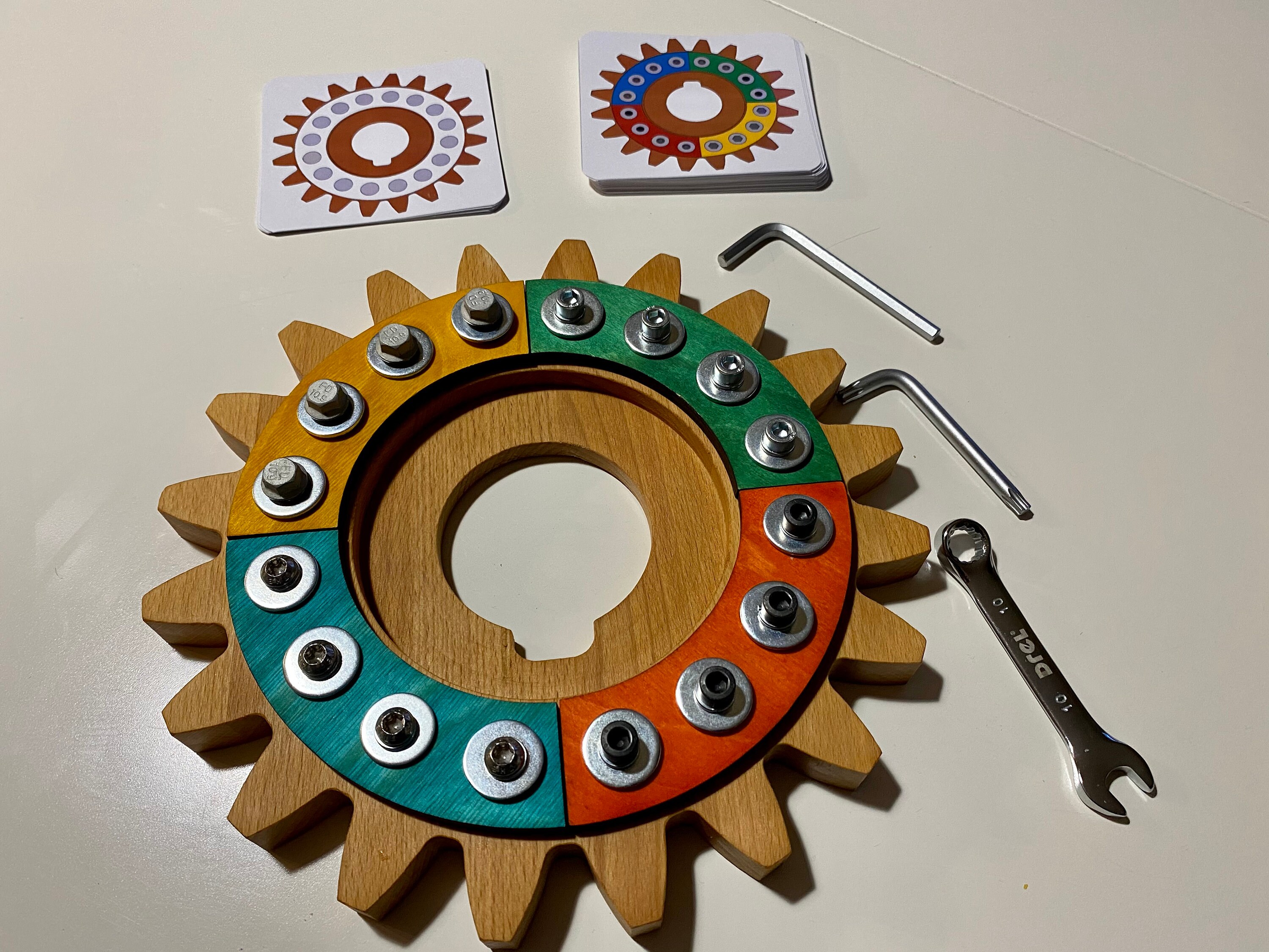 Montessori Screw Board for Kidsbusy Board Basic Skills - Etsy