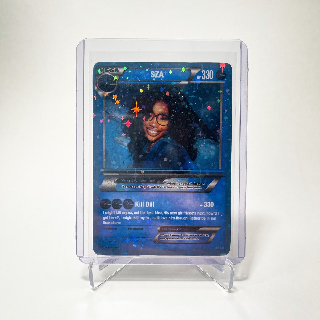 SZA Pokémon Card - Etsy