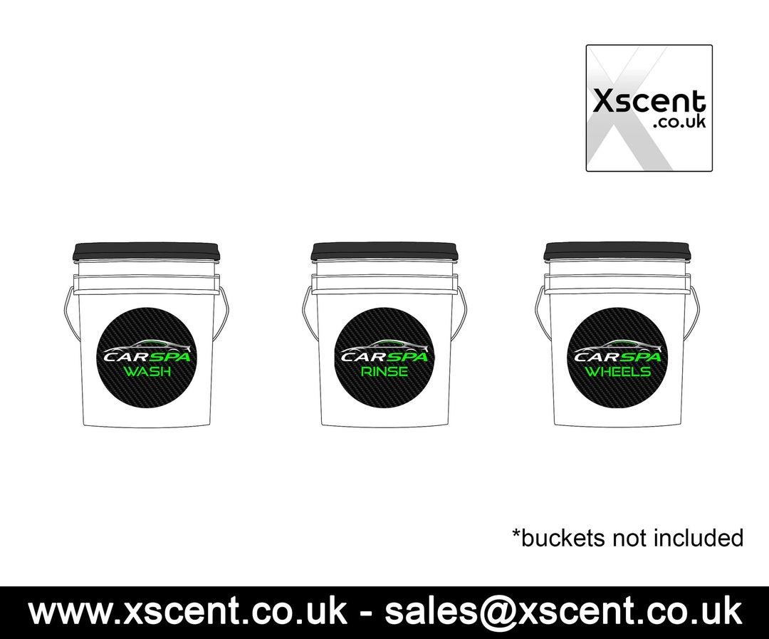 Wash, Rinse, Wheels Bucket Stickers - Etsy UK