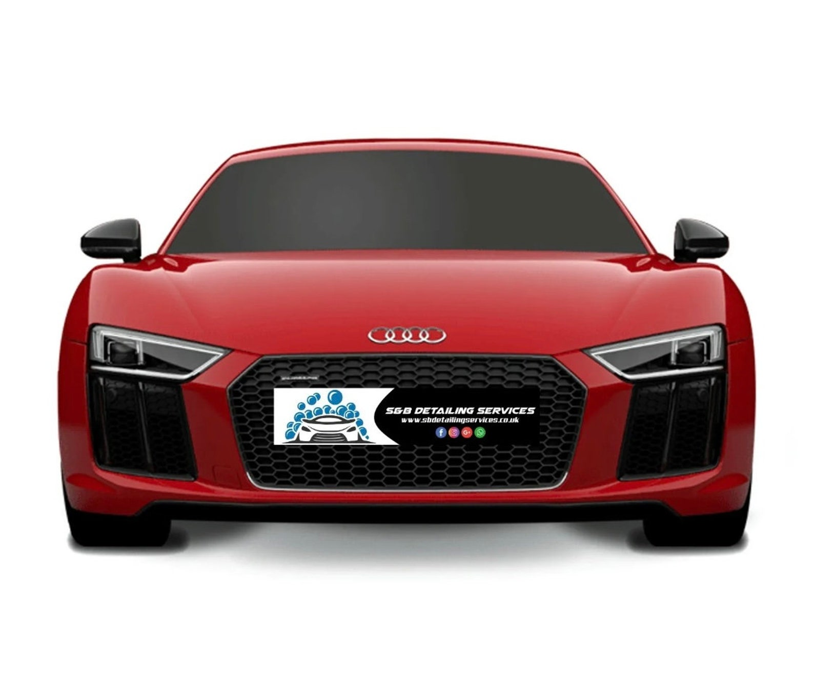 2 X Show Custom Number Plates Cover Forecourt Car Sales Novelty ...