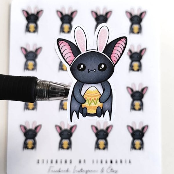 Luna the Bat Dishes stickers - Etsy