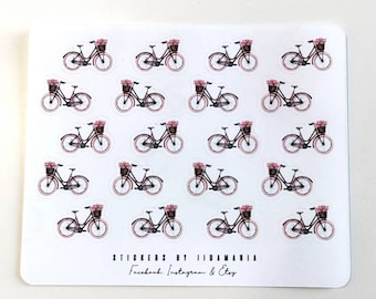 Bike Exercise Stickers - Etsy