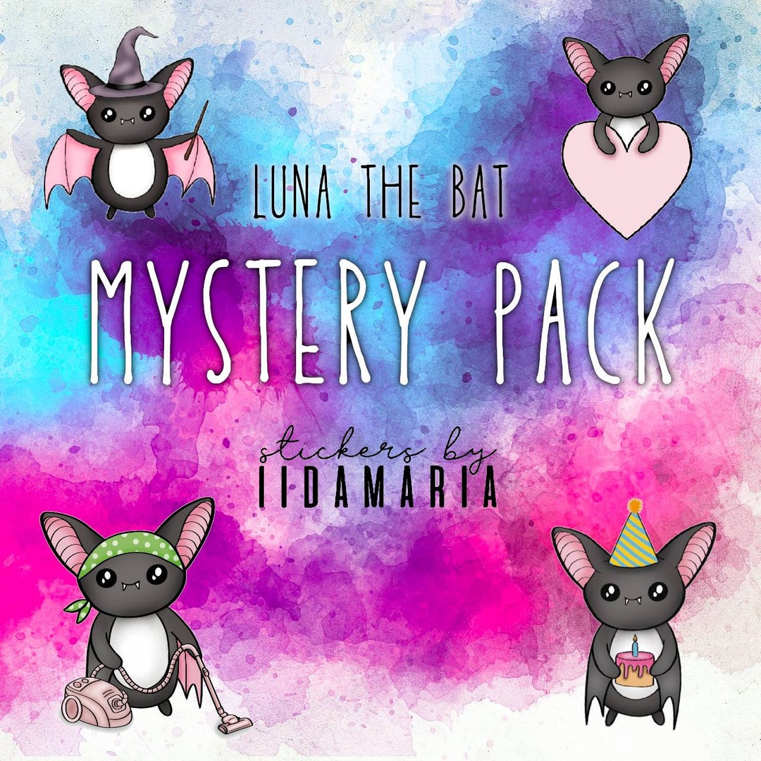 Luna the Bat Mystery Pack - Etsy