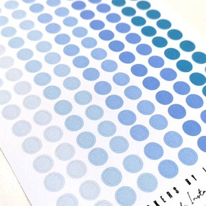 Small Dot Stickers, 9 Different Colors Colorful Ball Dot Spot Sticker ...