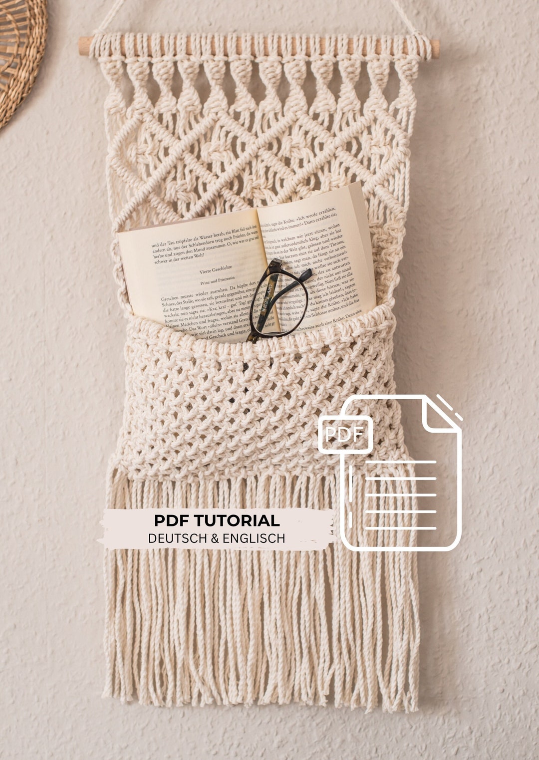 DIY Macrame Instructions Macrame Wall Hanging Macrame Step-by-step Wall ...