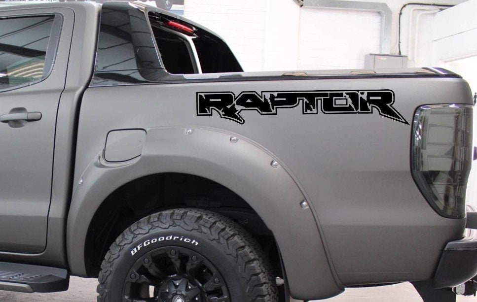 Ford Ranger Ranger Raptor Side Bed Decals Next Day Delivery Any Colour ...