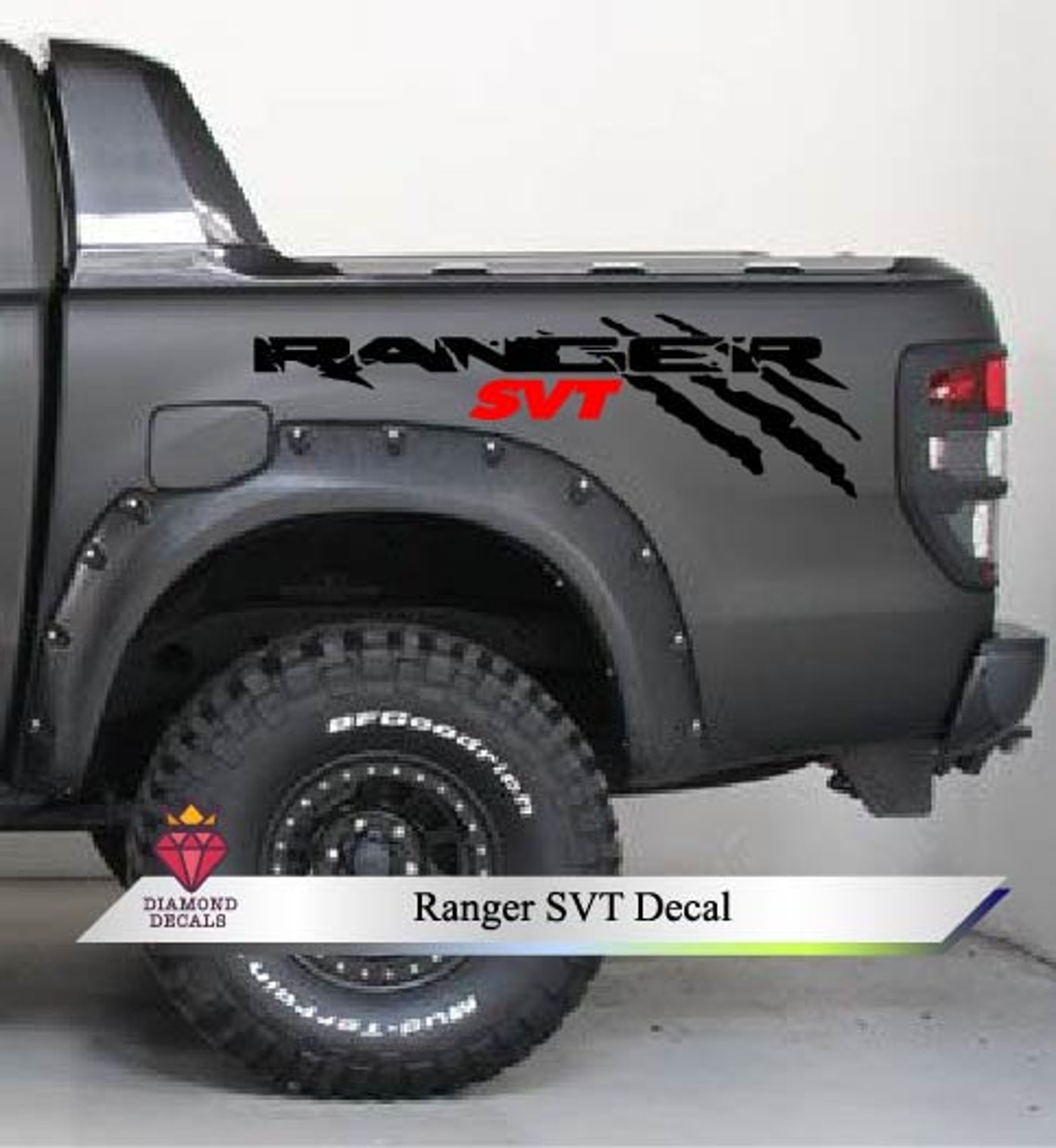Ford Ranger Ranger Side Bed Decals Next Day Delivery Any Colour FITS ...