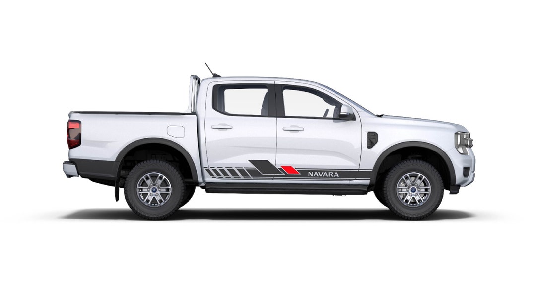 Fits Nissan Navara Side Stripes Decals Camper Graphics Stickers Any ...